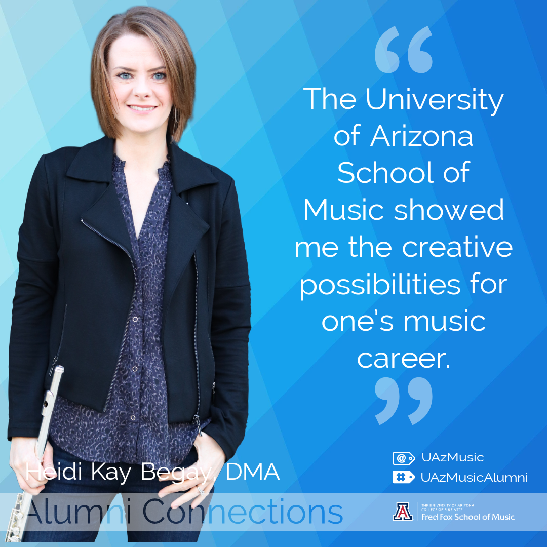 Alumni Connections – Dr. Heidi Kay Begay – School of Music